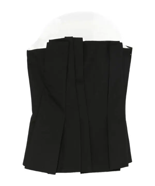 RÓHE Pleated Bustier Top