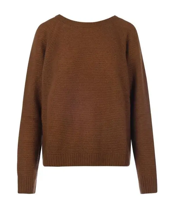 Max Mara Satrapo Round-neck Pullover - Brown