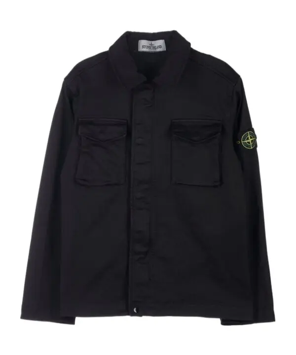 Stone Island Long-sleeved Shirt With Logo Detail