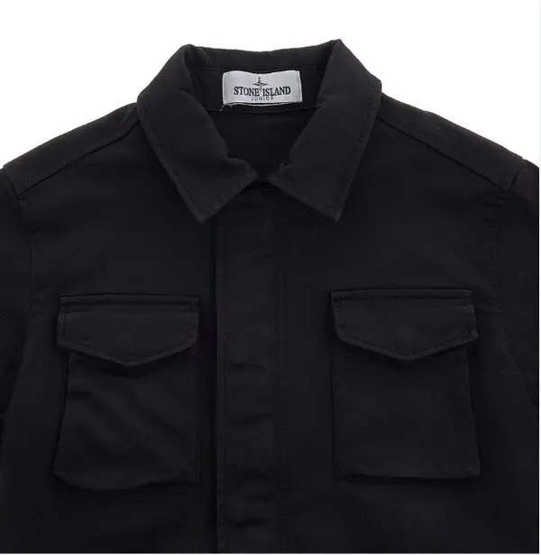 Stone Island Long-sleeved Shirt With Logo Detail