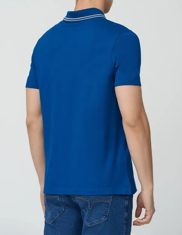 PAUL  SHARK Logo Short-sleeved Polo Shirt