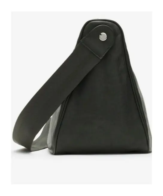 Burberry Shield Ekd Motif Messenger Bag - Black