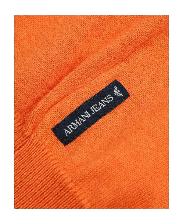 Emporio Armani V-neck Sweater With Ribbed Trim