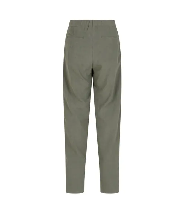 Giorgio Armani Pleated Drawstring Trousers - Gray