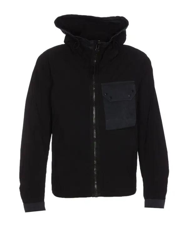 TEN C Zip Up Hooded Jacket