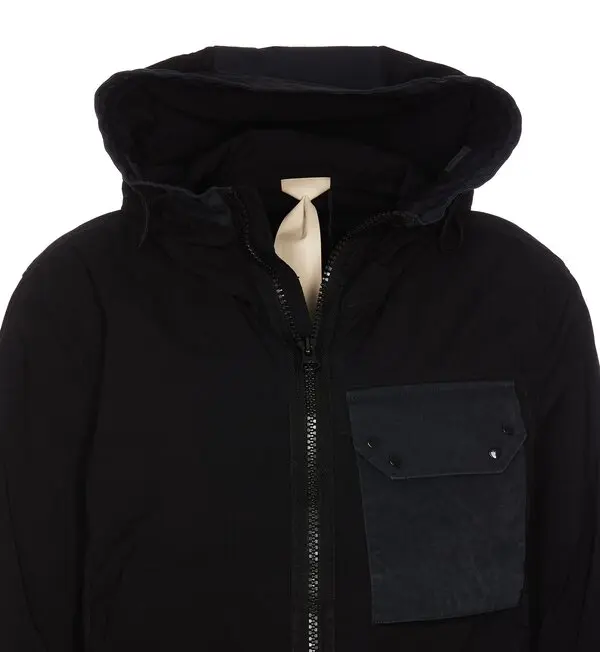 TEN C Zip Up Hooded Jacket