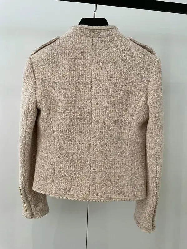Celine Alluré Jacket In Bouclé Tweed