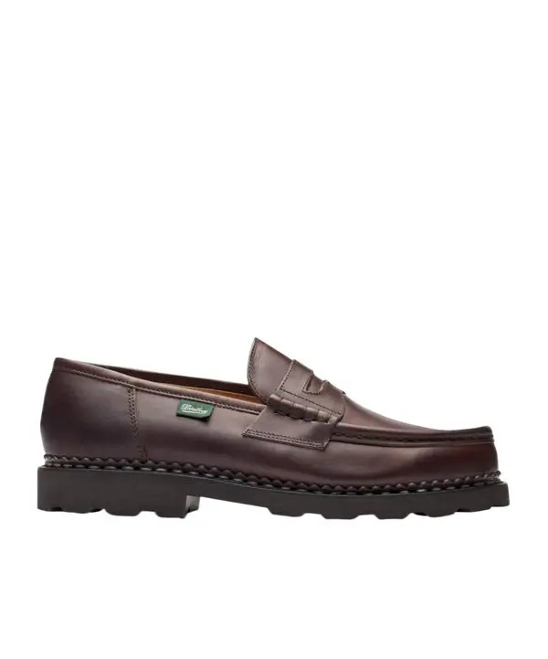 Paraboot Round-toe Loafers - Brown