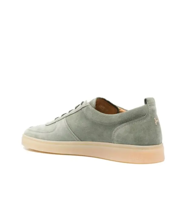 HENDERSON BARACCO Casual Round Toe Lace-up Suede Sneakers