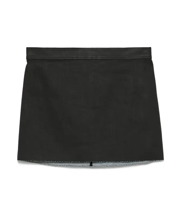 Rick Owens Coated Mini Skirt