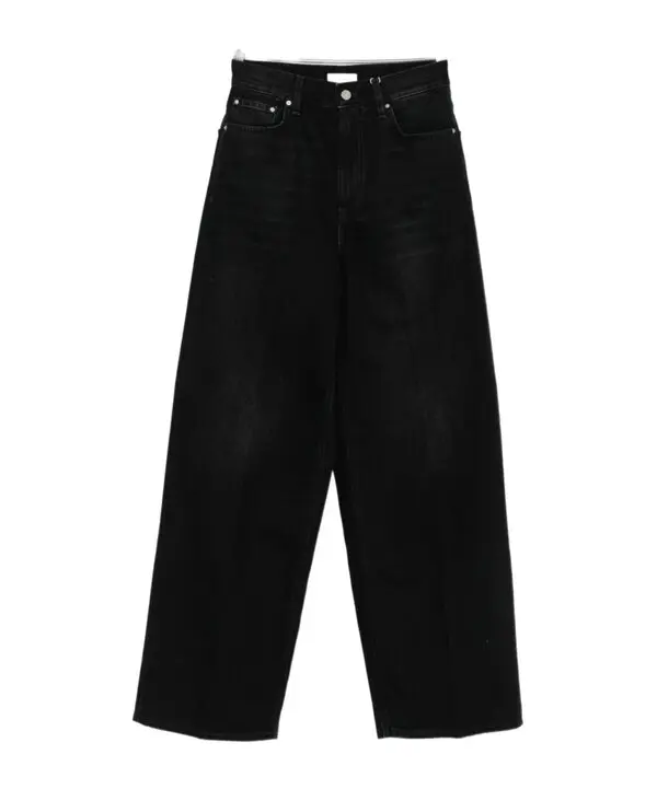 TOTEME Wide Leg Denim Jeans