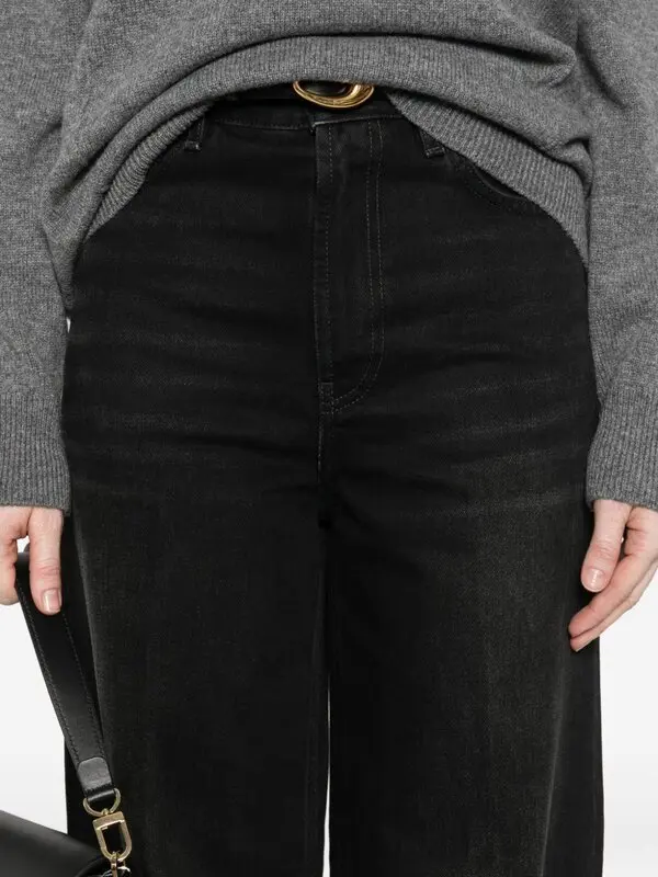 TOTEME Wide Leg Denim Jeans