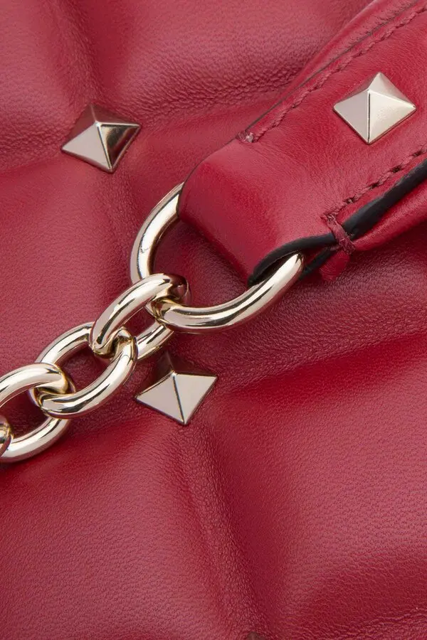 Valentino Garavani Ruby Rivet Shoulder Bag