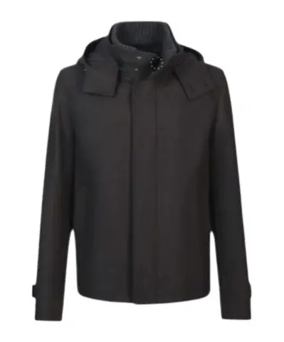 Herno Long-sleeved Hooded Casual Jacket