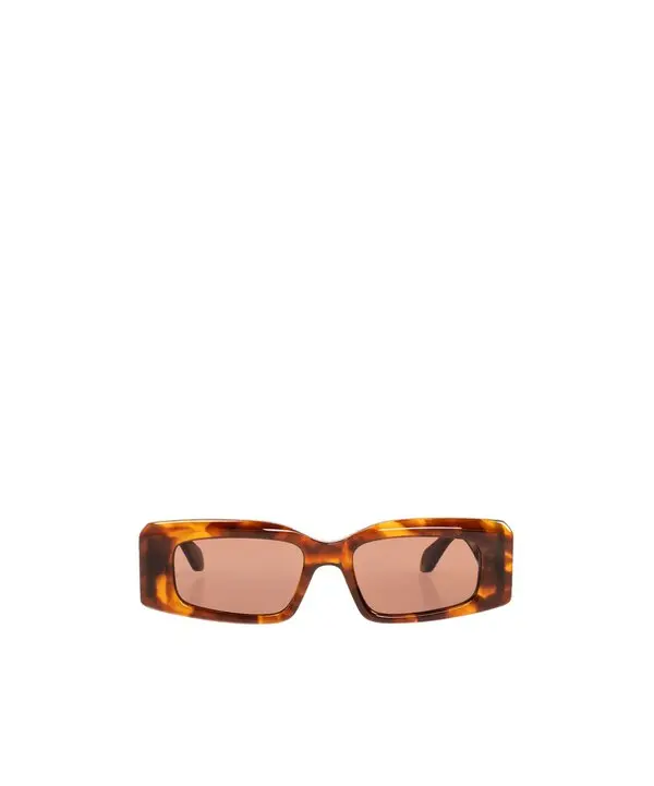 Alaïa Rectangle Frame Sunglasses - Multicolor