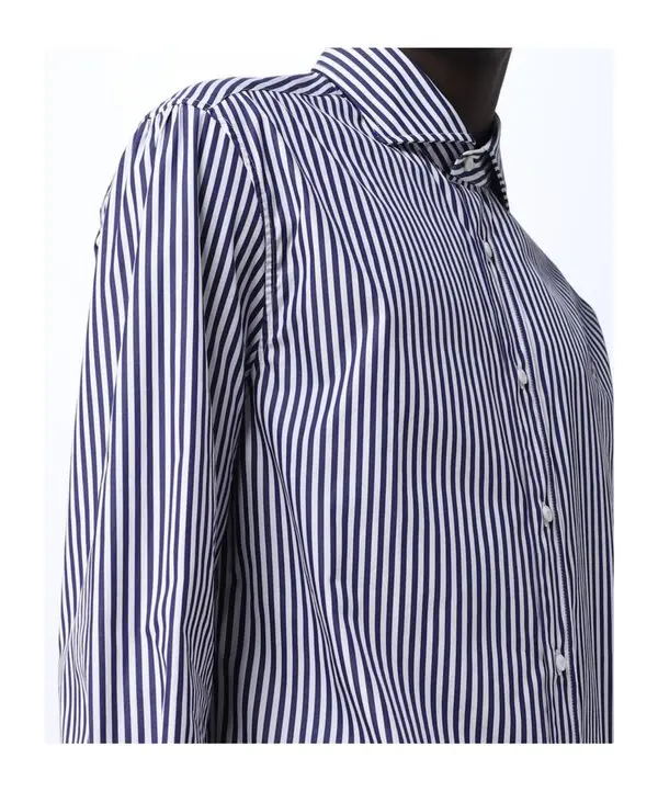 Brunello Cucinelli Candy-stripe Long-sleeve Shirt