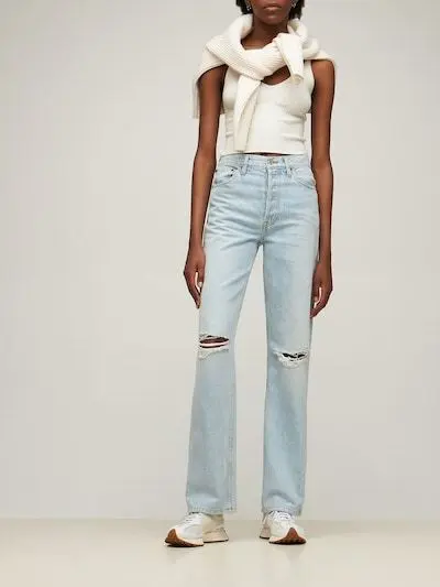 RE/DONE High Waist Baggy Jeans