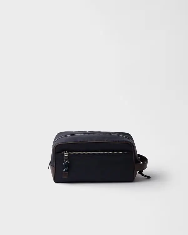 Prada Speedrock Re-nylon Pouch - Blue