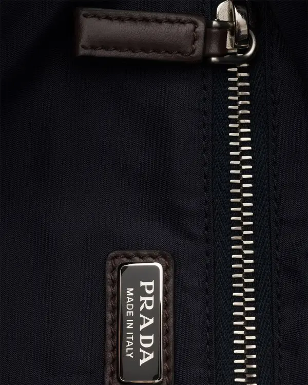 Prada Speedrock Re-nylon Pouch - Blue