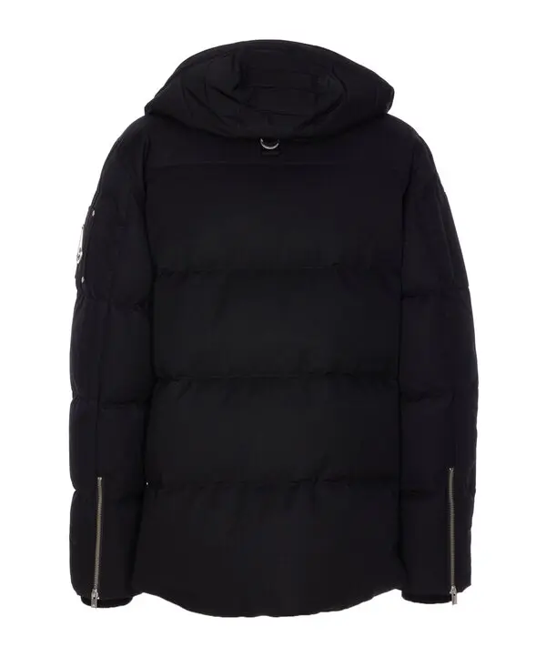 Moose Knuckles Zip Detailed Hooded Down Coat