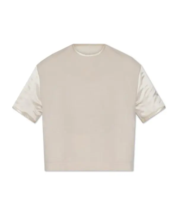 JIL SANDER Short Sleeve Crewneck Top