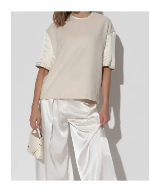 JIL SANDER Short Sleeve Crewneck Top