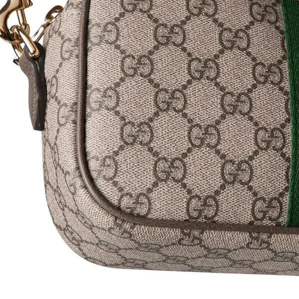 Gucci Ophidia Small Camera Bag - Beige/dark Brown