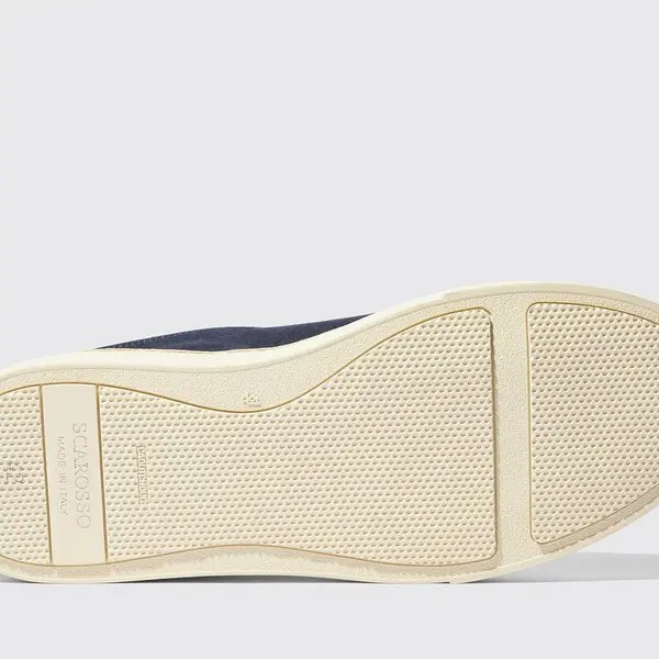 SCAROSSO Round Toe Slip-on Sneakers