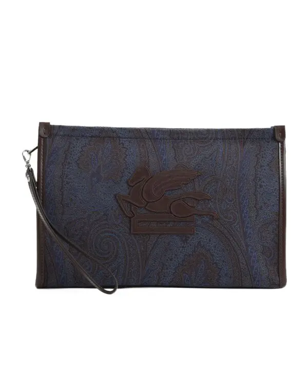 Etro Pegaso Wallet - Black