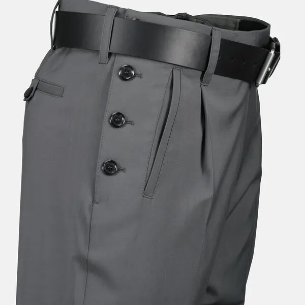 Moschino Belted Pleated Track Pants