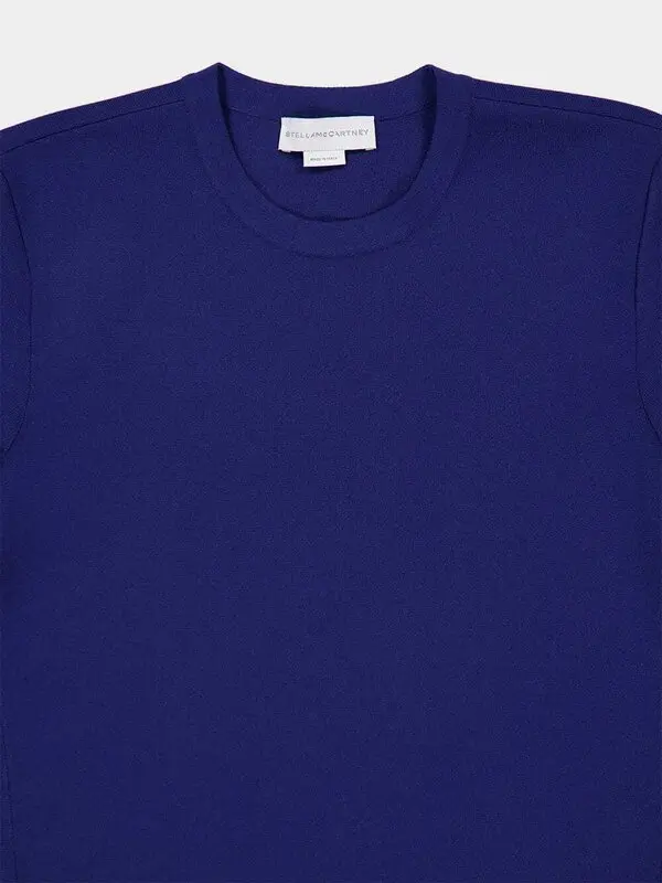 Stella McCartney Short-sleeved Crew Neck Knit Top