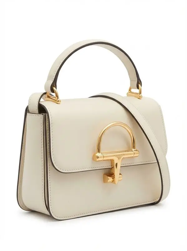 Gucci Siena Top Handle Shoulder Bag - Ivory