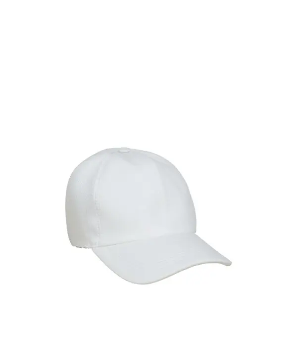 Brunello Cucinelli Sequin Baseball Cap - White