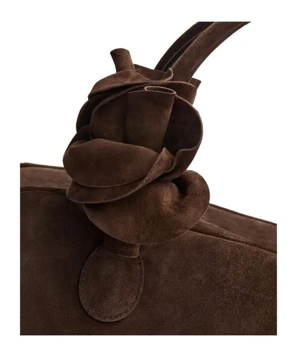 Magda Butrym Double Handle Handbag - Brown