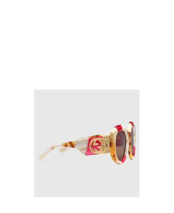 Gucci Oversized Frame Sunglasses