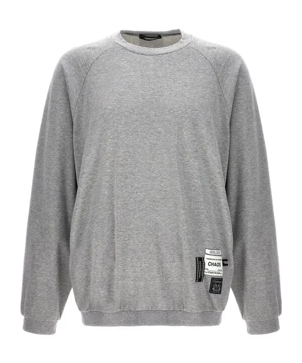 Undercover Logo Patch Crewneck Sweatshirt - Gray