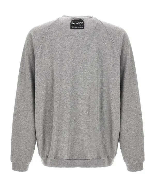 Undercover Logo Patch Crewneck Sweatshirt - Gray