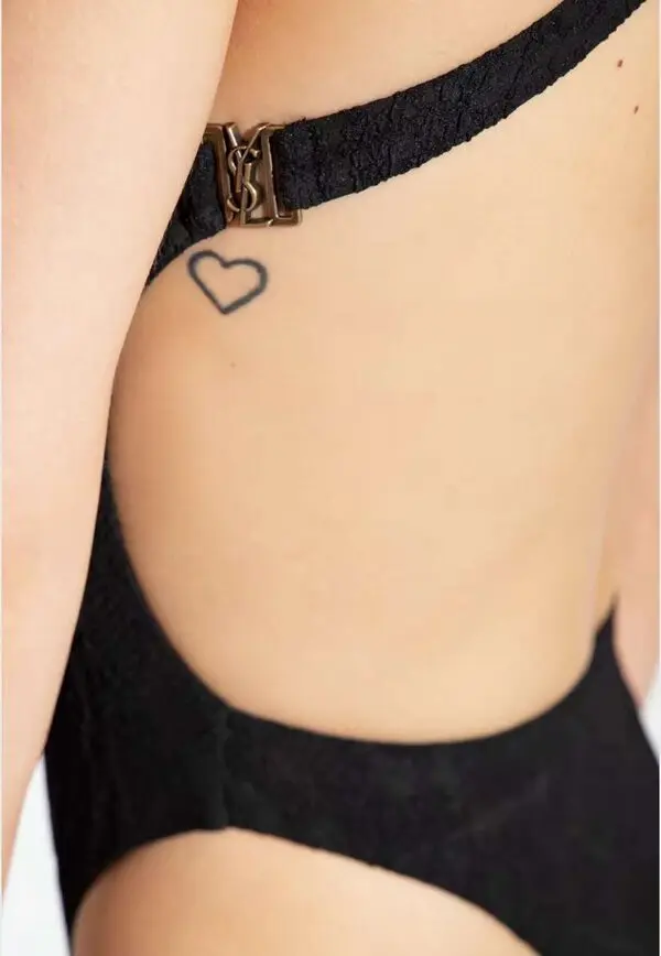 Saint Laurent Sleeveless One-piece Swimsuit