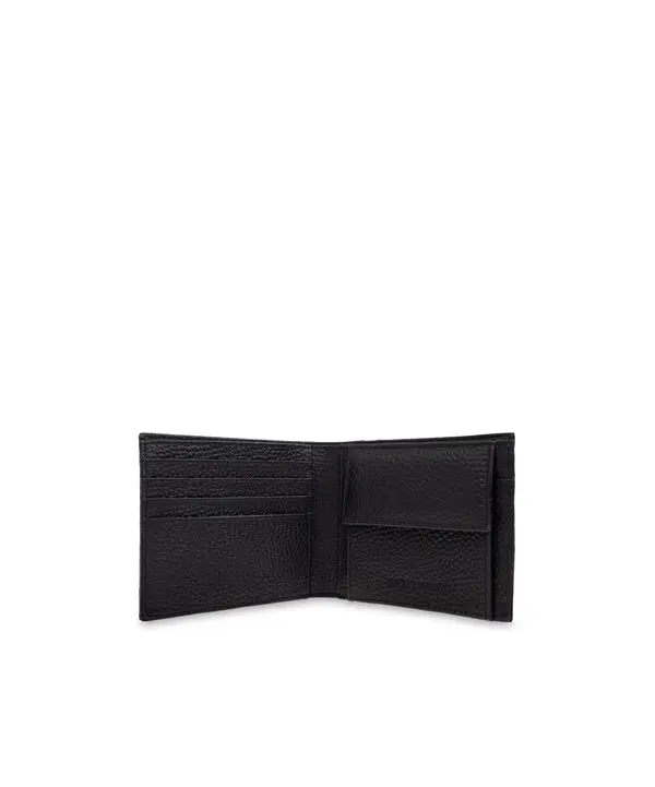 Emporio Armani Logo Plaque Bifold Wallet