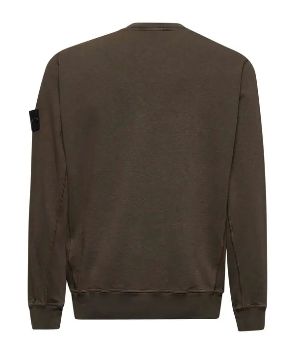 Stone Island Compass Badge Crewneck Sweatshirt
