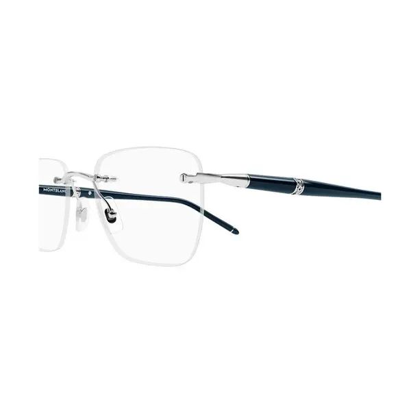 Montblanc Eyewear Rimless Rectangular Glasses