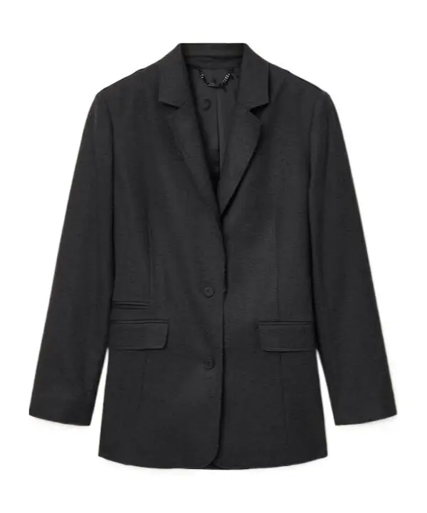 ALLSAINTS Essie Single-button Blazer With Hot-fix Embellishments