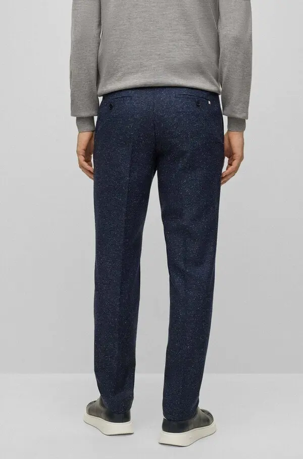 Hugo Boss Tailored Logo Detailed Pants