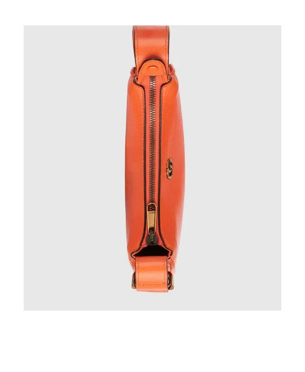 Gucci Double G Aphrodite Shoulder Bag - Orange