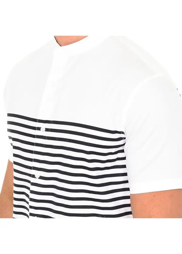 Emporio Armani Striped Detail Shirt