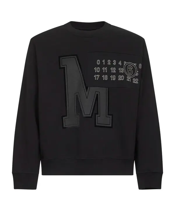 MAISON MARGIELA Appliqué Logo Sweatshirt
