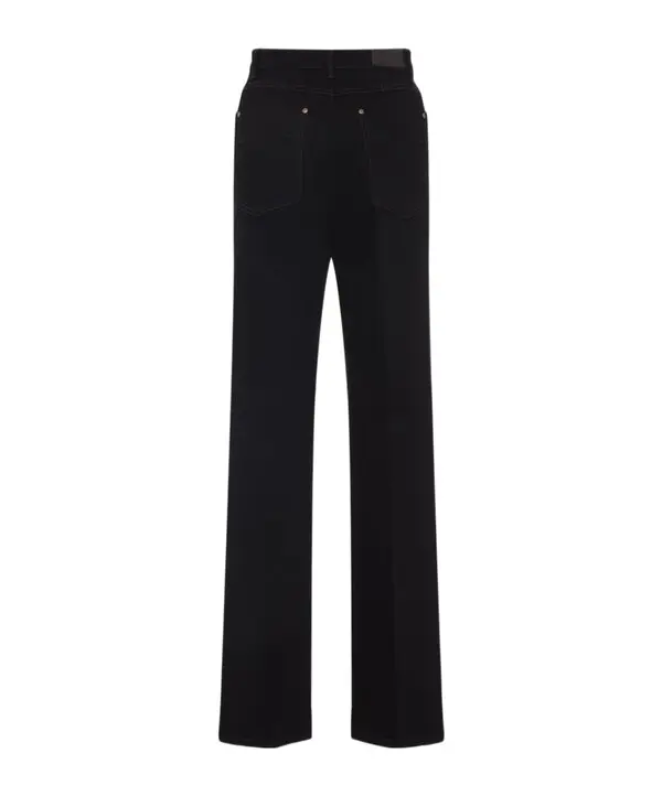 LEMAIRE High-waisted Trousers With Five-pocket Styling