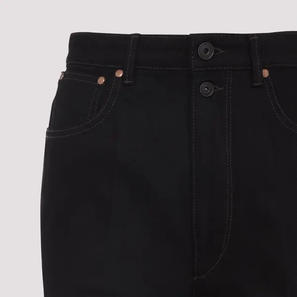 LEMAIRE High-waisted Trousers With Five-pocket Styling