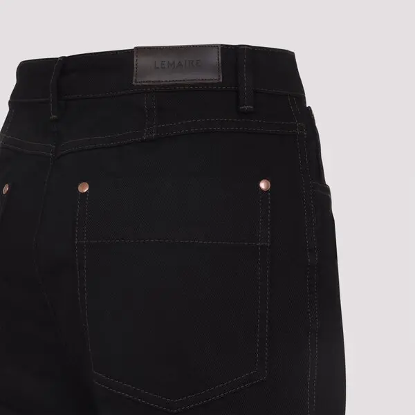 LEMAIRE High-waisted Trousers With Five-pocket Styling