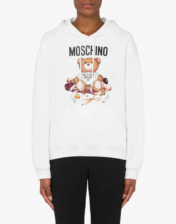Moschino Teddy Bear Print Hoodie